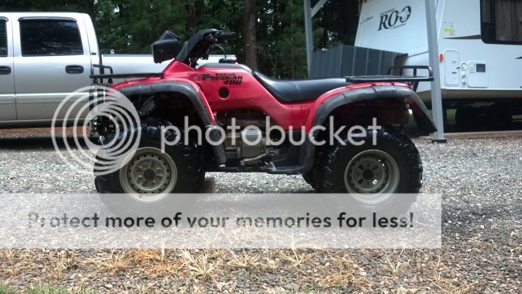 New set up..25" Maxxis Zillas and ITP wheels | Honda Foreman Forums