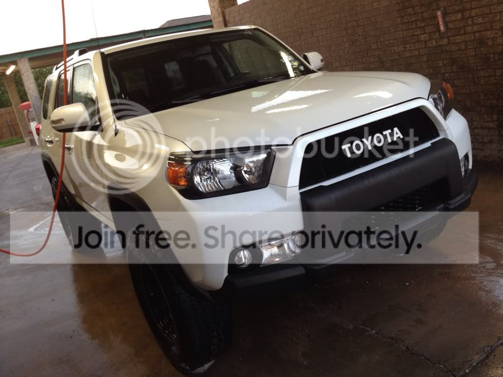 Pearl white trail edition conversion - Page 3 - Toyota 4Runner Forum ...
